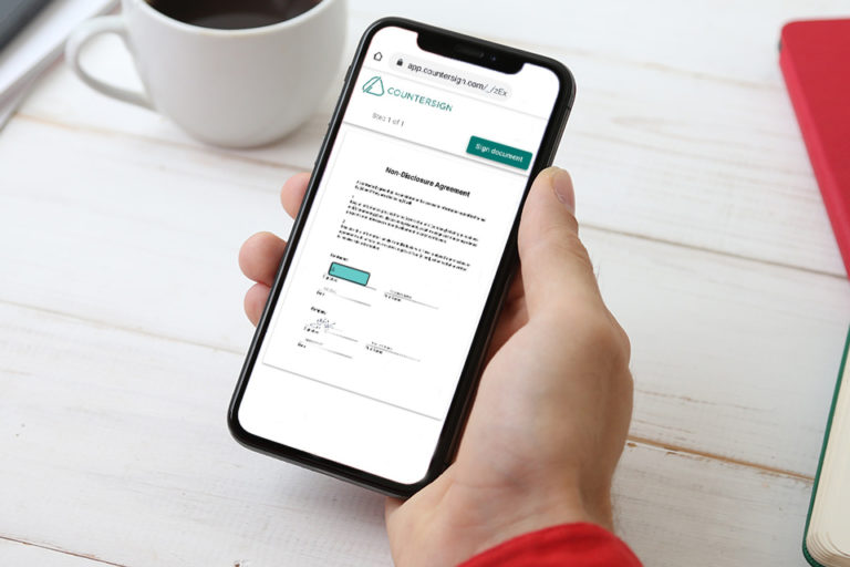 What does it mean to countersign something? | Countersign