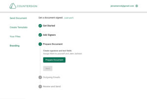 How to e-sign documents for free with Countersign | Countersign